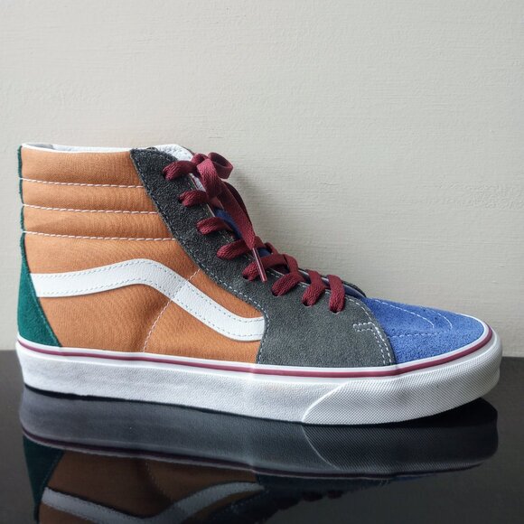 Vans | Shoes | Vans Mens Sk8hi Vans Color Suede Canvas Sneaker In ...